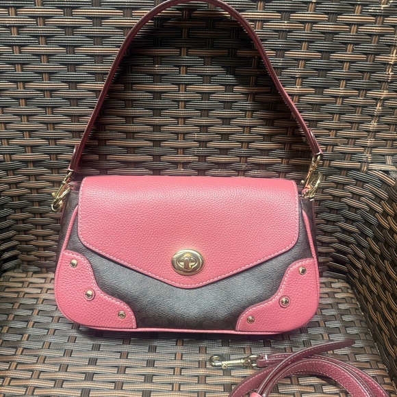 Coach | Bags | Coach Millie Shoulder Bag In Colorblock Signature Canvas ...